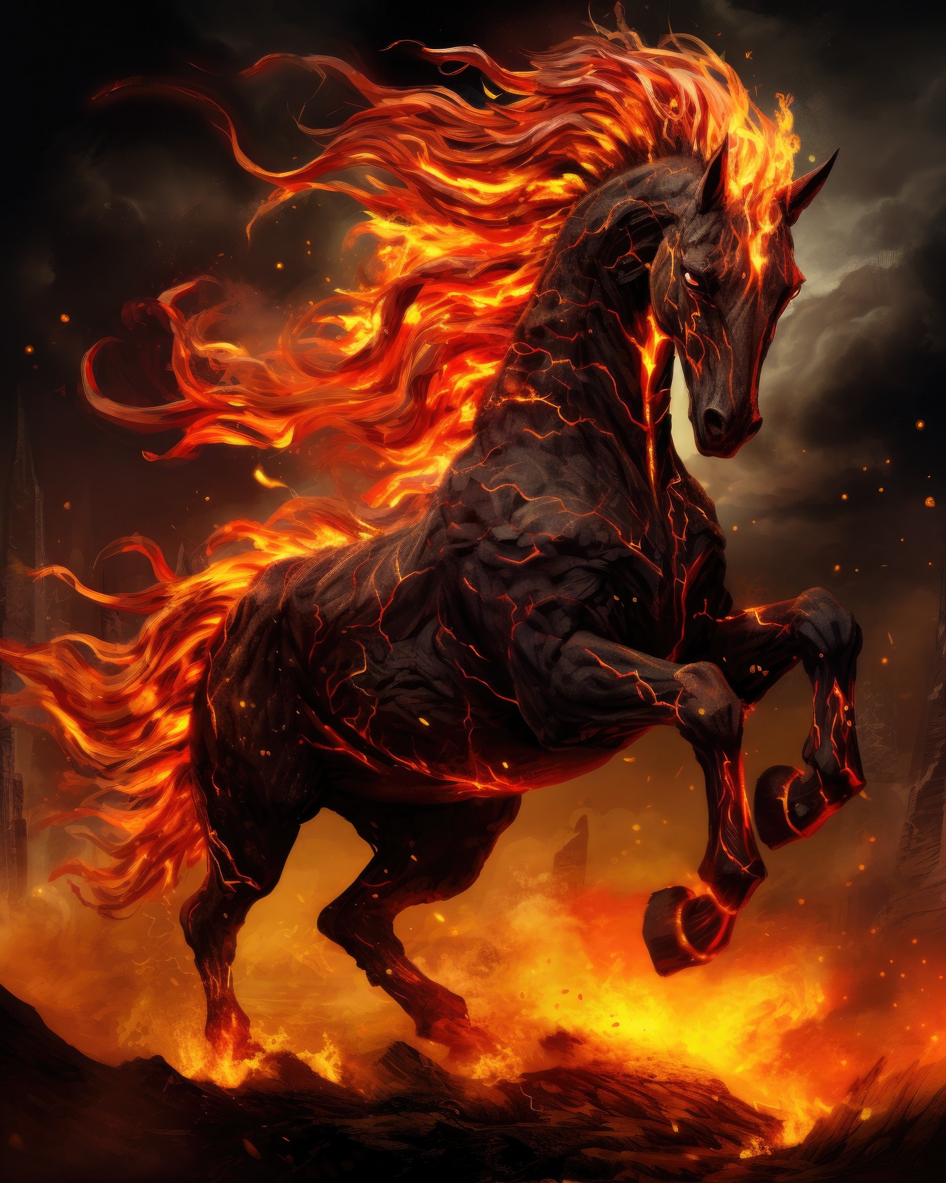 Magic Horse High Resolution Digital Wallpapers - 7 Fantasy Horses Art ...