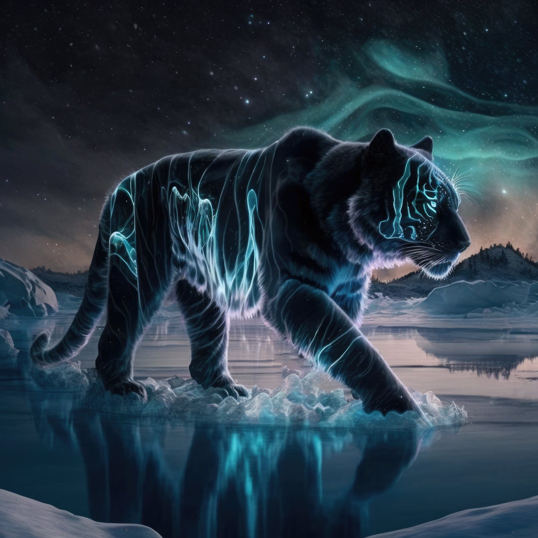 Ice Tiger Wallpaper