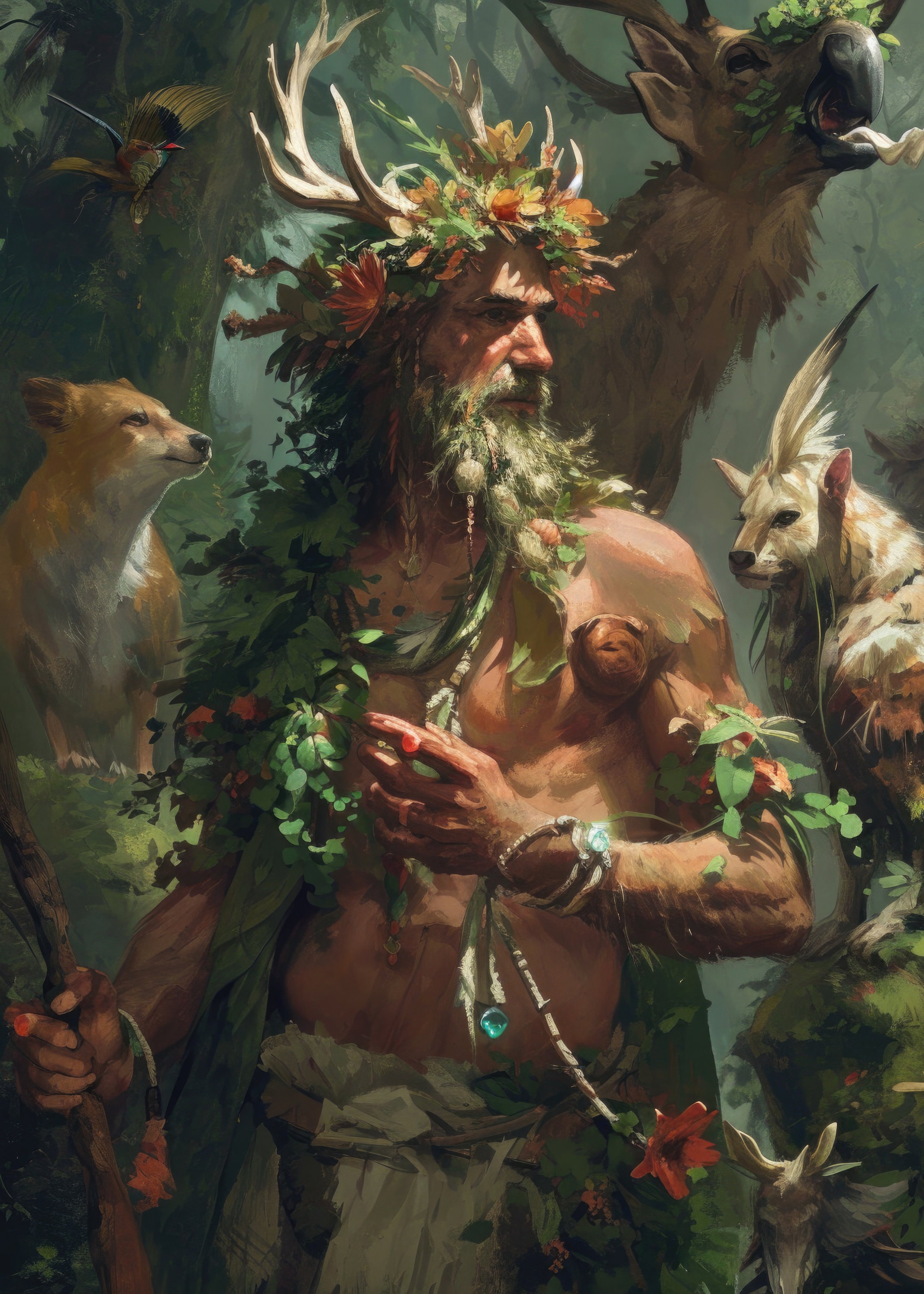 Pan Greek Mythology High Resolution Digital Download - Etsy