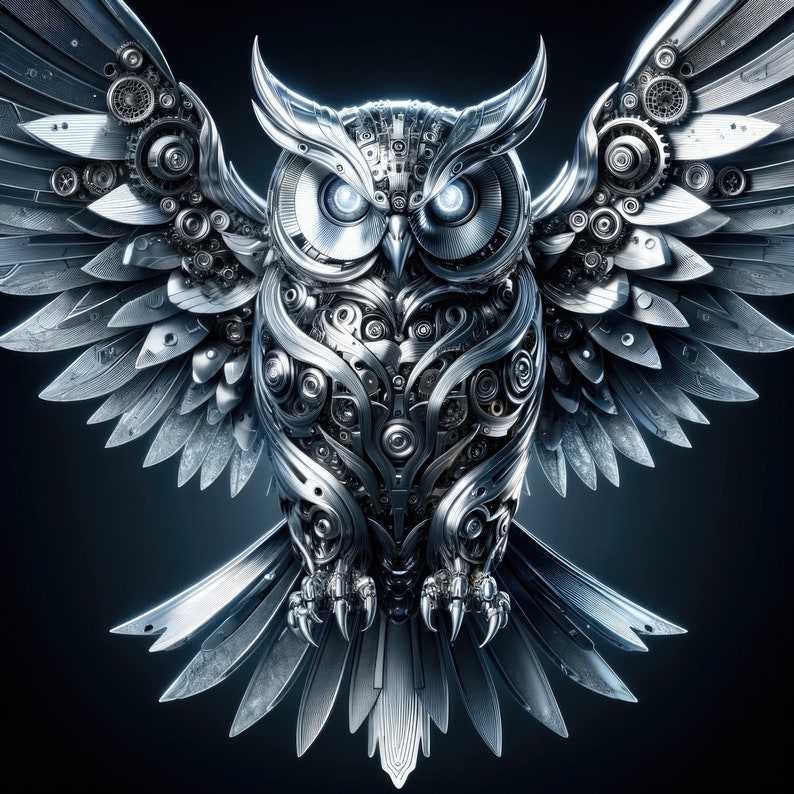 Elemental Owls High Resolution Digital Download - Etsy