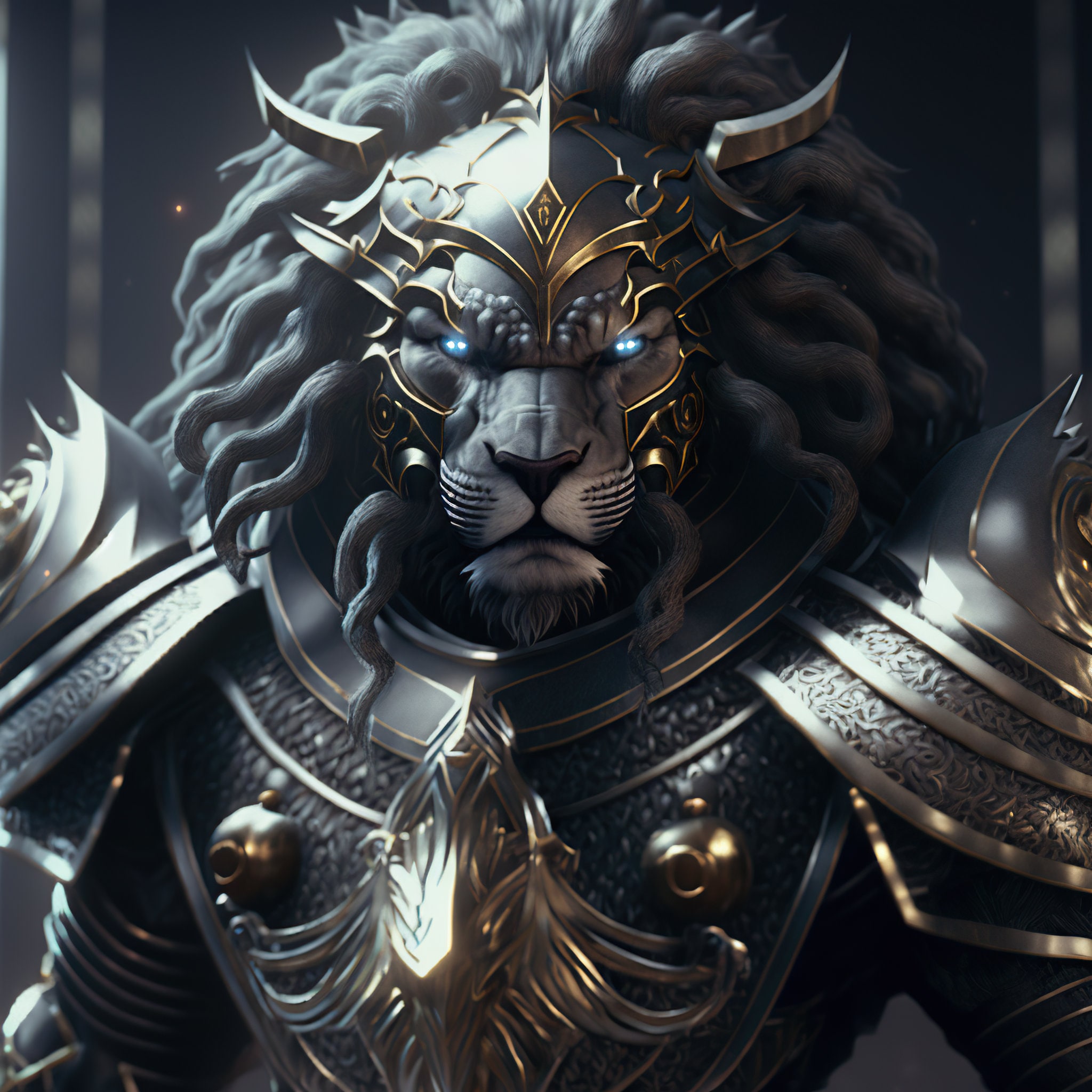 Lion General High Resolution Digital Download - Etsy