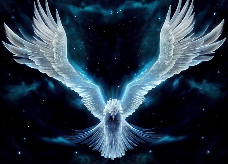 Galactic Phoenix Download, Printable Art, Instant Downloadable ...