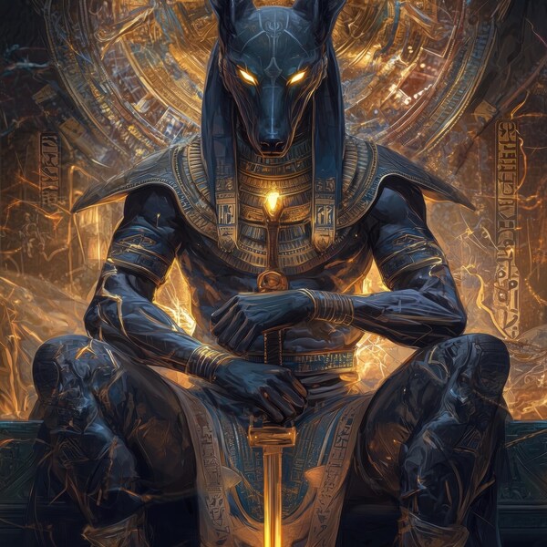 Anubis - Etsy