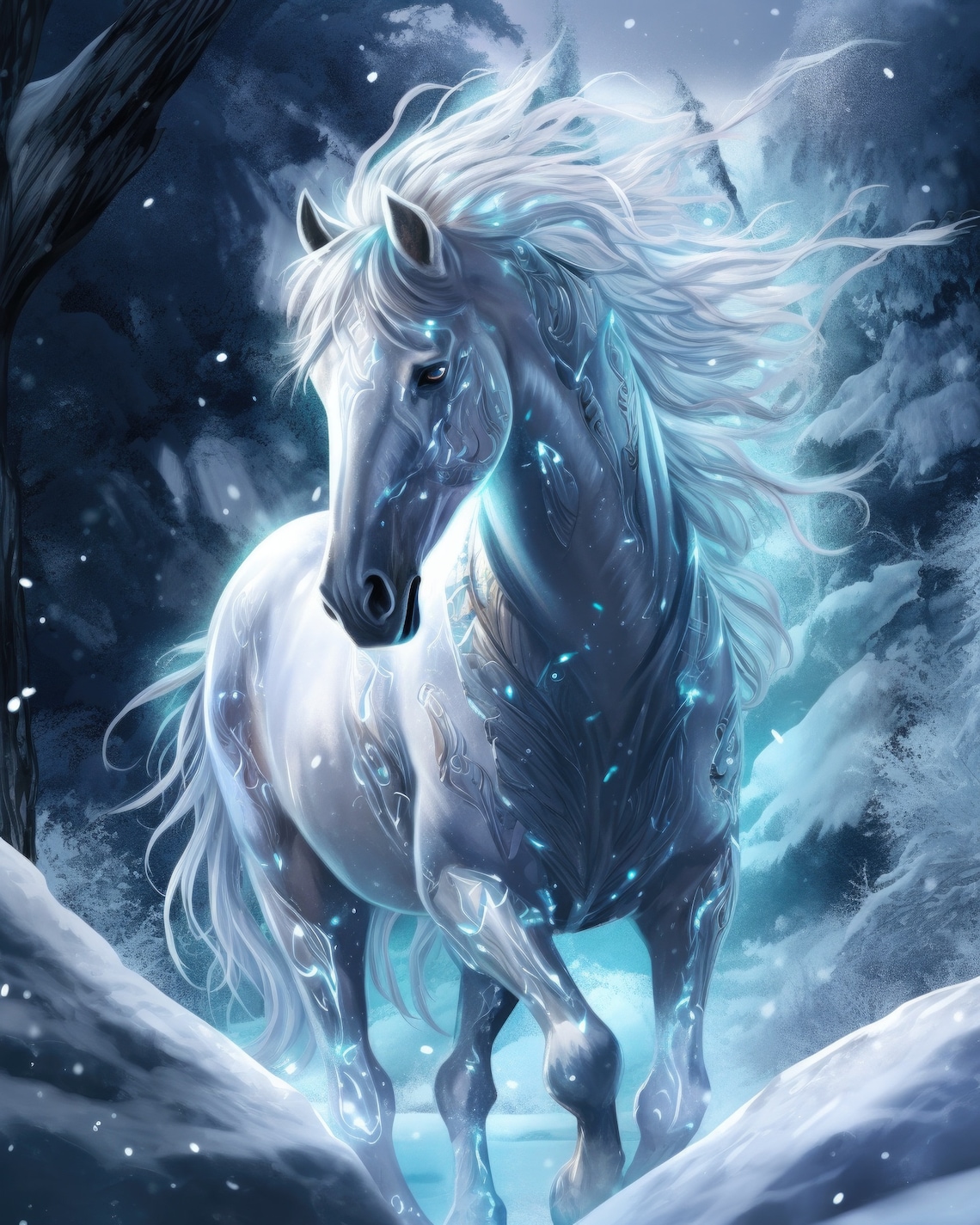 Magic Horse High Resolution Digital Wallpapers - 7 Fantasy Horses Art ...