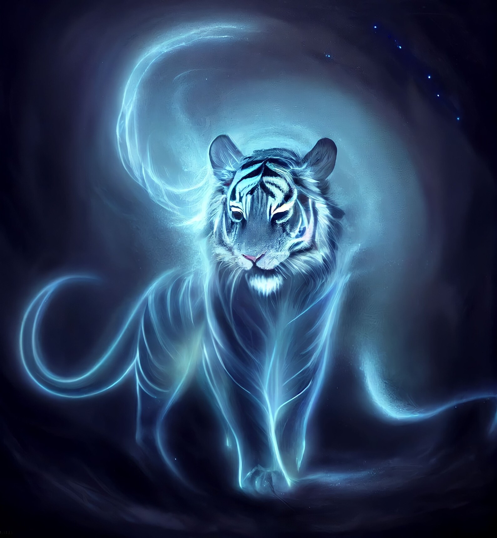 Spectral Animals Download, Spectral Tiger, Lion, Fox, Owl, and Eagle ...
