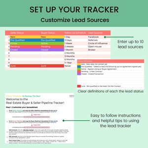 Real Estate CRM | Buyer & Seller Lead Pipeline Tracker | Real Estate ...