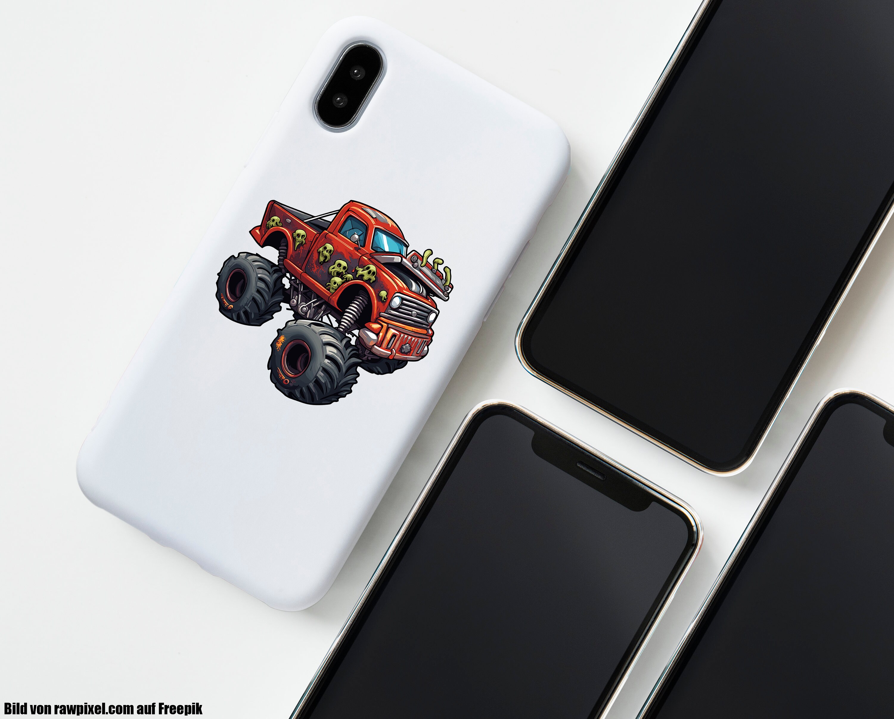 Monster Truck Design. Jpg / Pdf / Png / Svg / Dxf . for DIY Projects ...