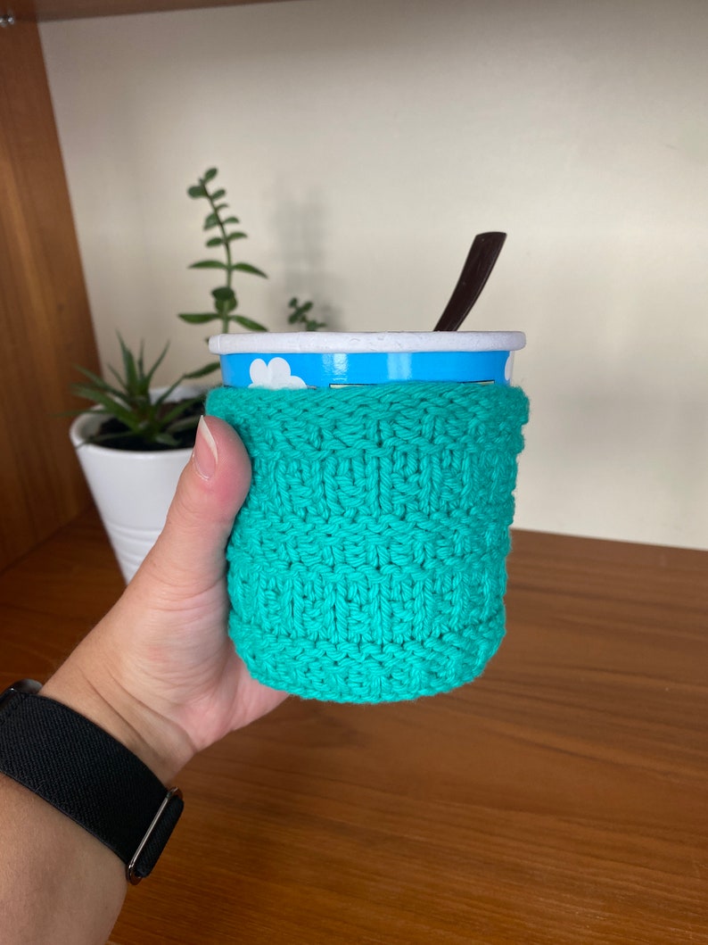 Ice Cream Pint Cozy Knitting Pattern / Digital Printable / Washboard ...