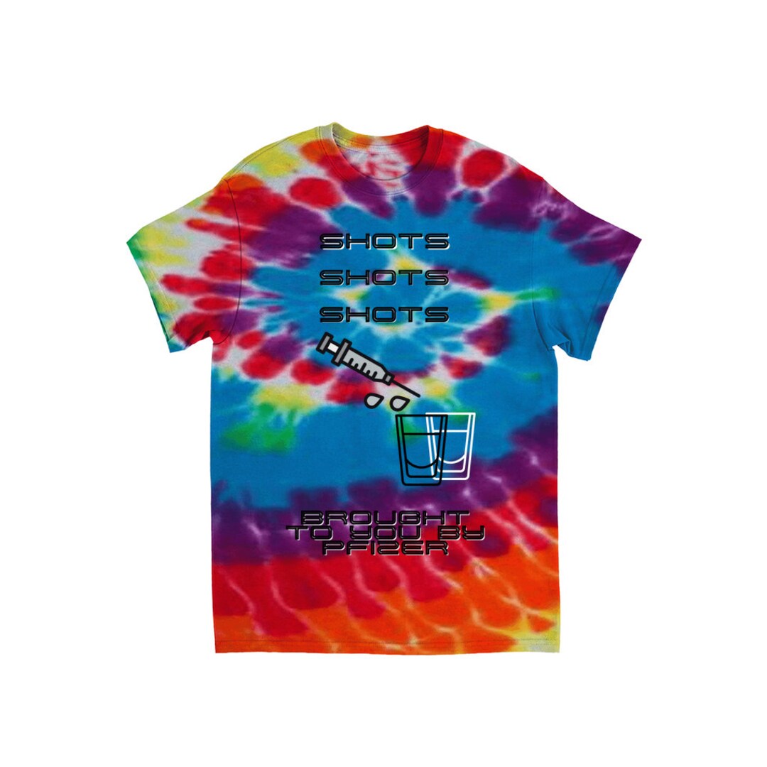 Pfizer Xperimental Tie-dye T-shirt - Etsy