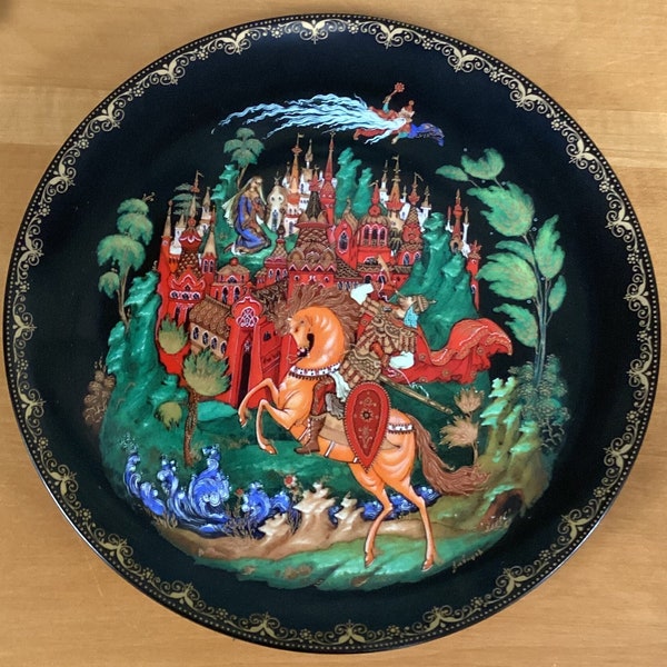 Russian Fairy Tale Plates - Etsy