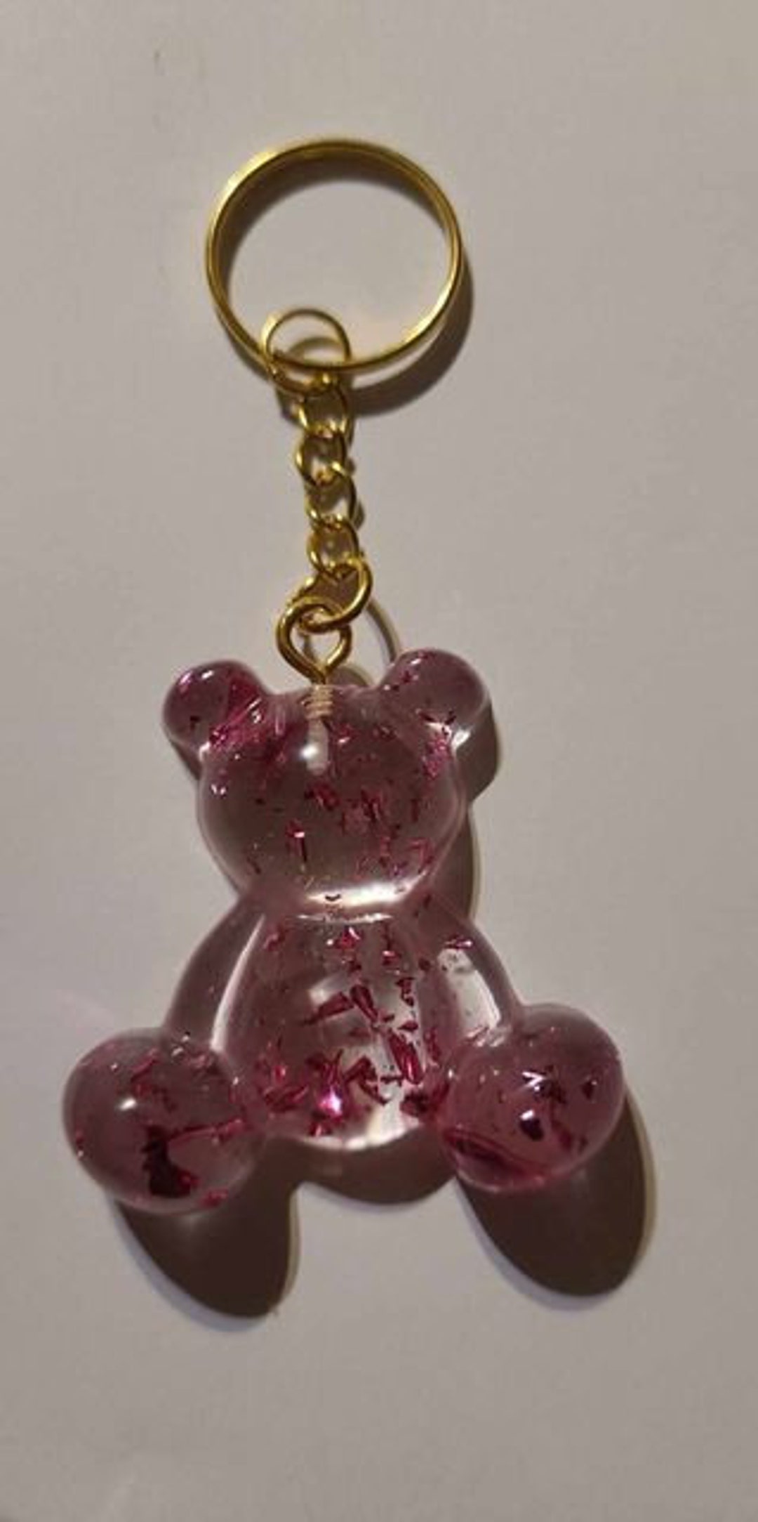 Teddy Bear Key Ring Colors of Your Choice - Etsy