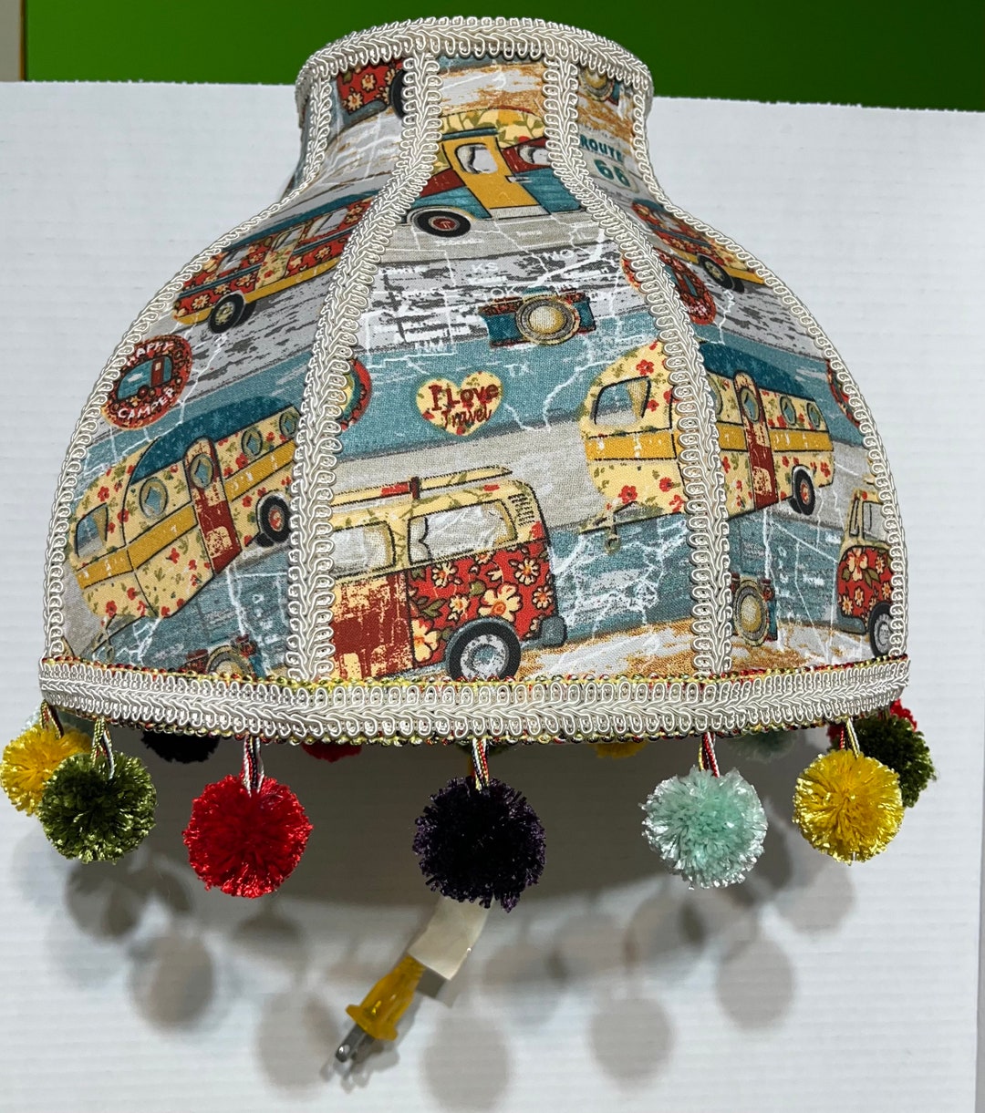 Travel Trailer Hook-on Lampshade - Etsy