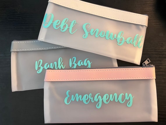 Bank Bag Cash Bag Personalized Customizable - Etsy