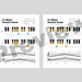 One-octave MAJOR Scale Sheets for Piano | Pack of *15* - Etsy