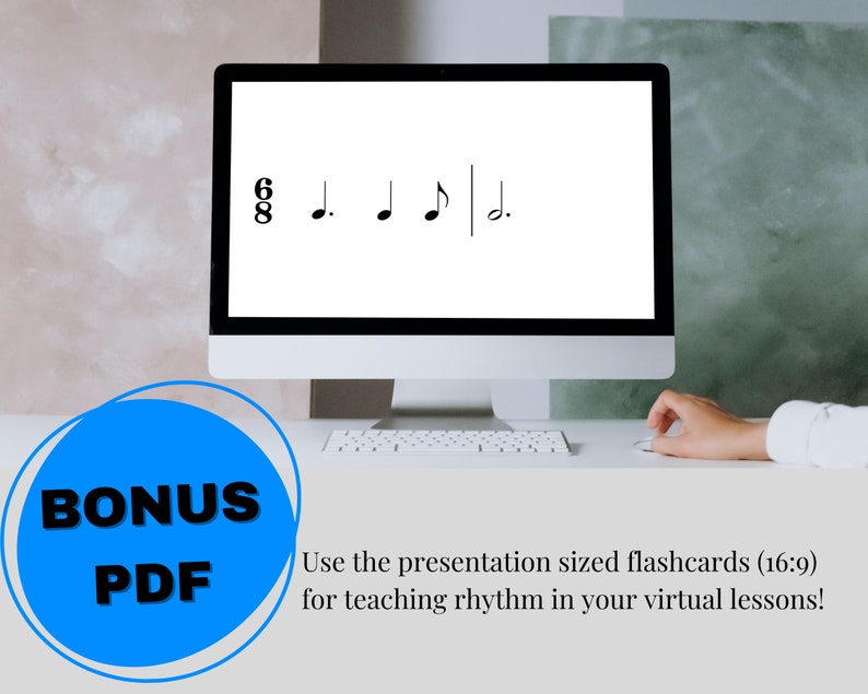 Pack of Printable Rhythm Flashcards for Music Education | Sets 5 & 6 ...