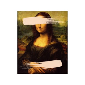 Mona Lisa Leonardo Da Vinci Poster Wall Art Print - Etsy