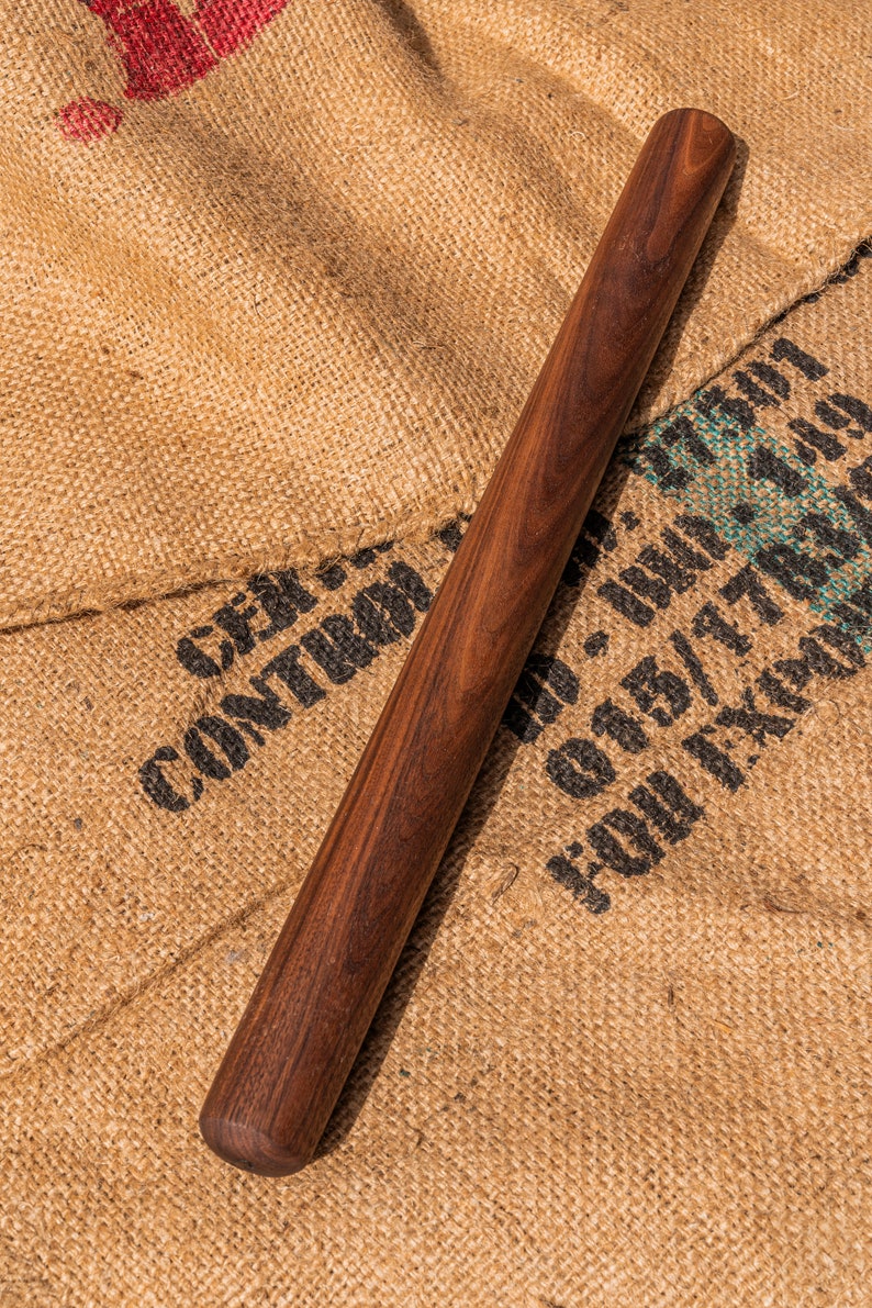Walnut Rolling Pin, Handmade Large Rolling Dowel - Etsy
