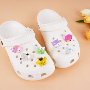 Kawaii Cartoon Shoe Charms Set,anime Glitter Buckle for Shoes,10pcs ...