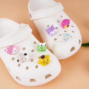 Kawaii Cartoon Shoe Charms Set,anime Glitter Buckle for Shoes,10pcs ...
