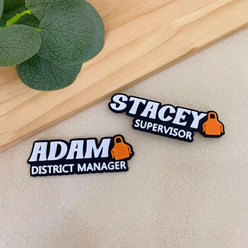 Personalised Magnetic Hardware Name Tag,name Badges - Work Accessories ...