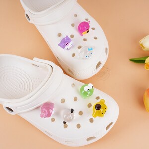 Kawaii Cartoon Shoe Charms Set,anime Glitter Buckle for Shoes,10pcs ...