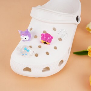 Kawaii Cartoon Shoe Charms Set,anime Glitter Buckle for Shoes,10pcs ...