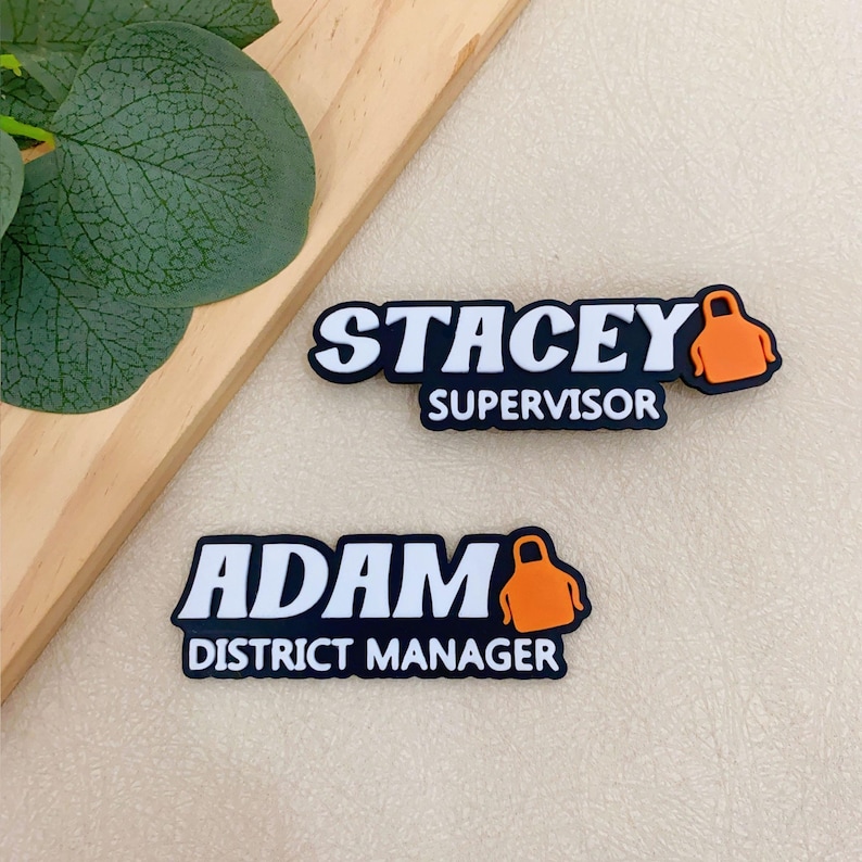Personalised Magnetic Hardware Name Tag,name Badges - Work Accessories ...