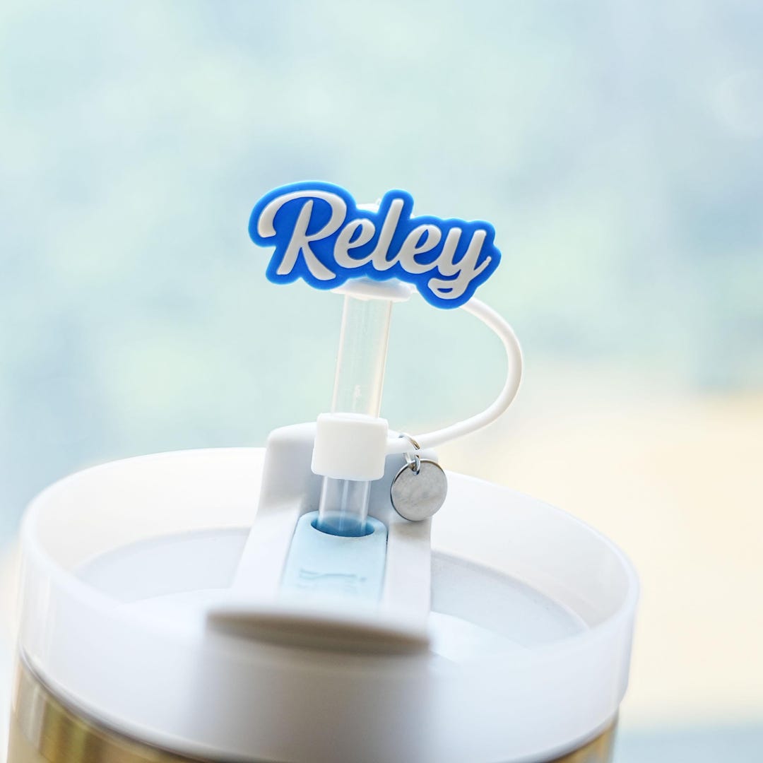 Personlized Name Straw Topper for Stanley Cup, Customized Straw Topper ...