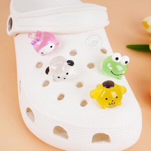 Kawaii Cartoon Shoe Charms Set,anime Glitter Buckle for Shoes,10pcs ...