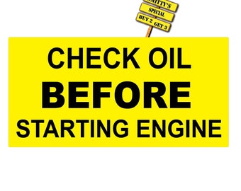 Safety Check Sticker - Etsy