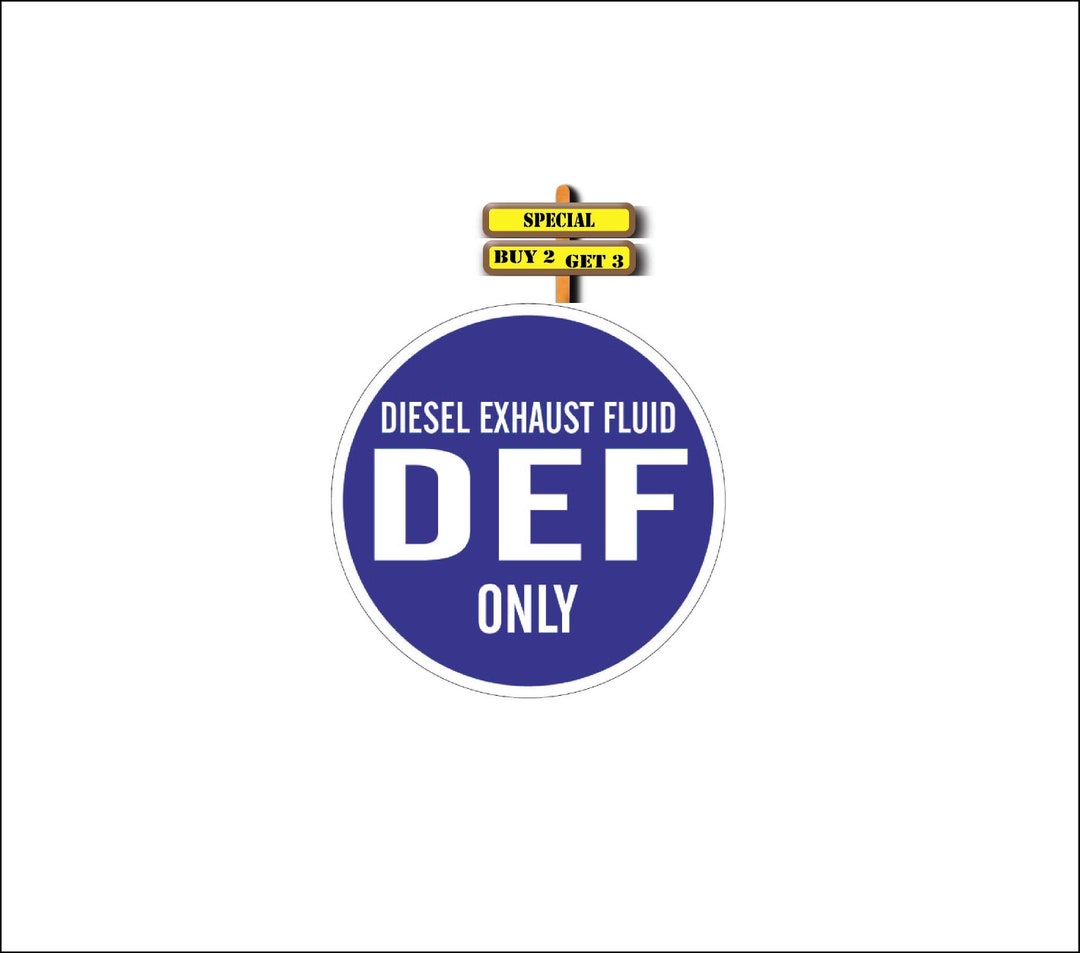 DEF No DEF Diesel Exhaust Fluid Only Buy 2 Get 3 FREE Same Day Shipping ...