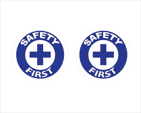 Safety First Blue Hard Hat 2 Pack Round 2.0 Safety - Etsy