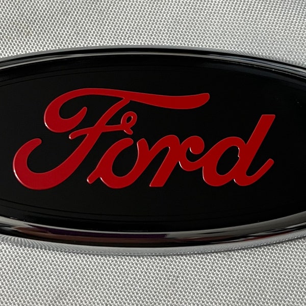 Red Ford Emblem - Etsy