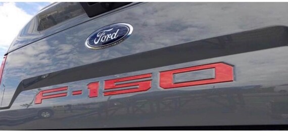 Ford F-150 Tailgate Insert Lettering 2018-2020 Red - Etsy