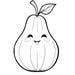 Funny Fruits: Set of 5 Coloring Pages for Kids and Adults - Etsy