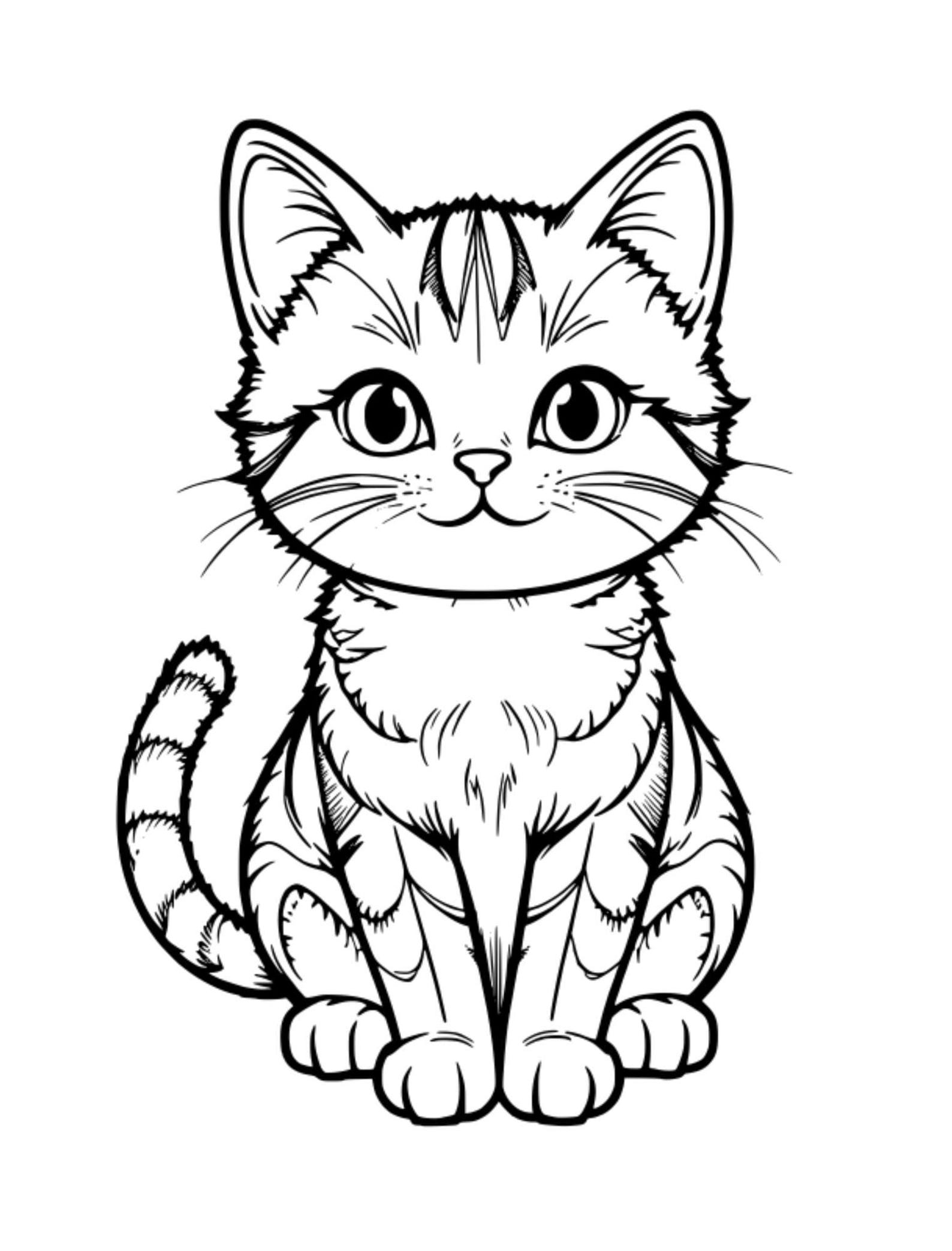Set of 10 Cute Pet Coloring Pages – Digital Download | Dogs, Cats ...