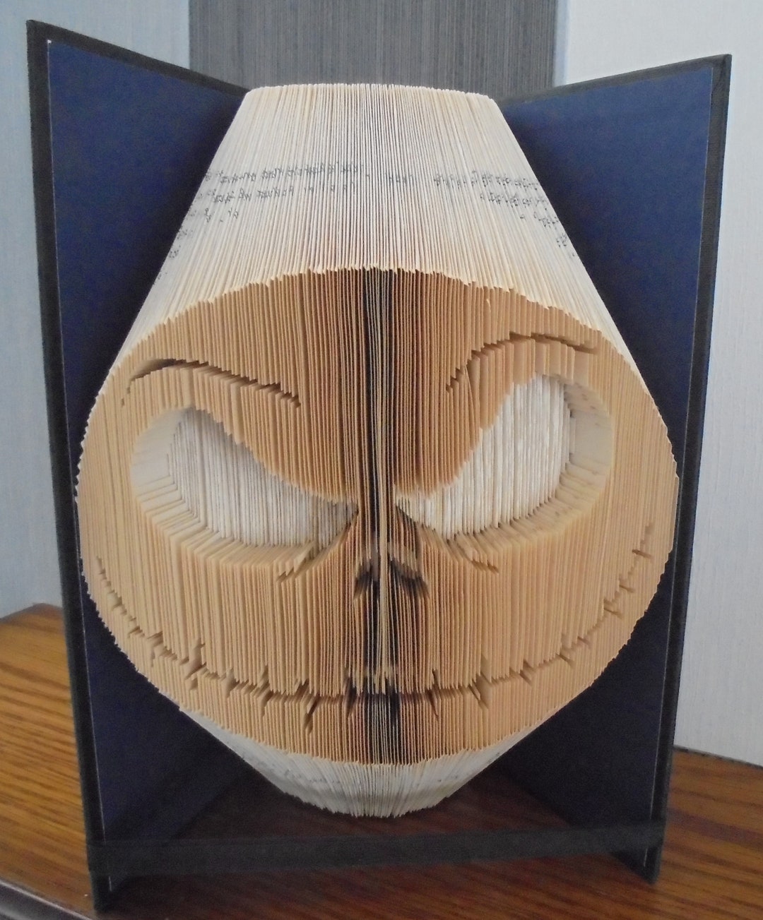 Book Folding Gift Jack Skellington A Nightmare Before Christmas - Etsy