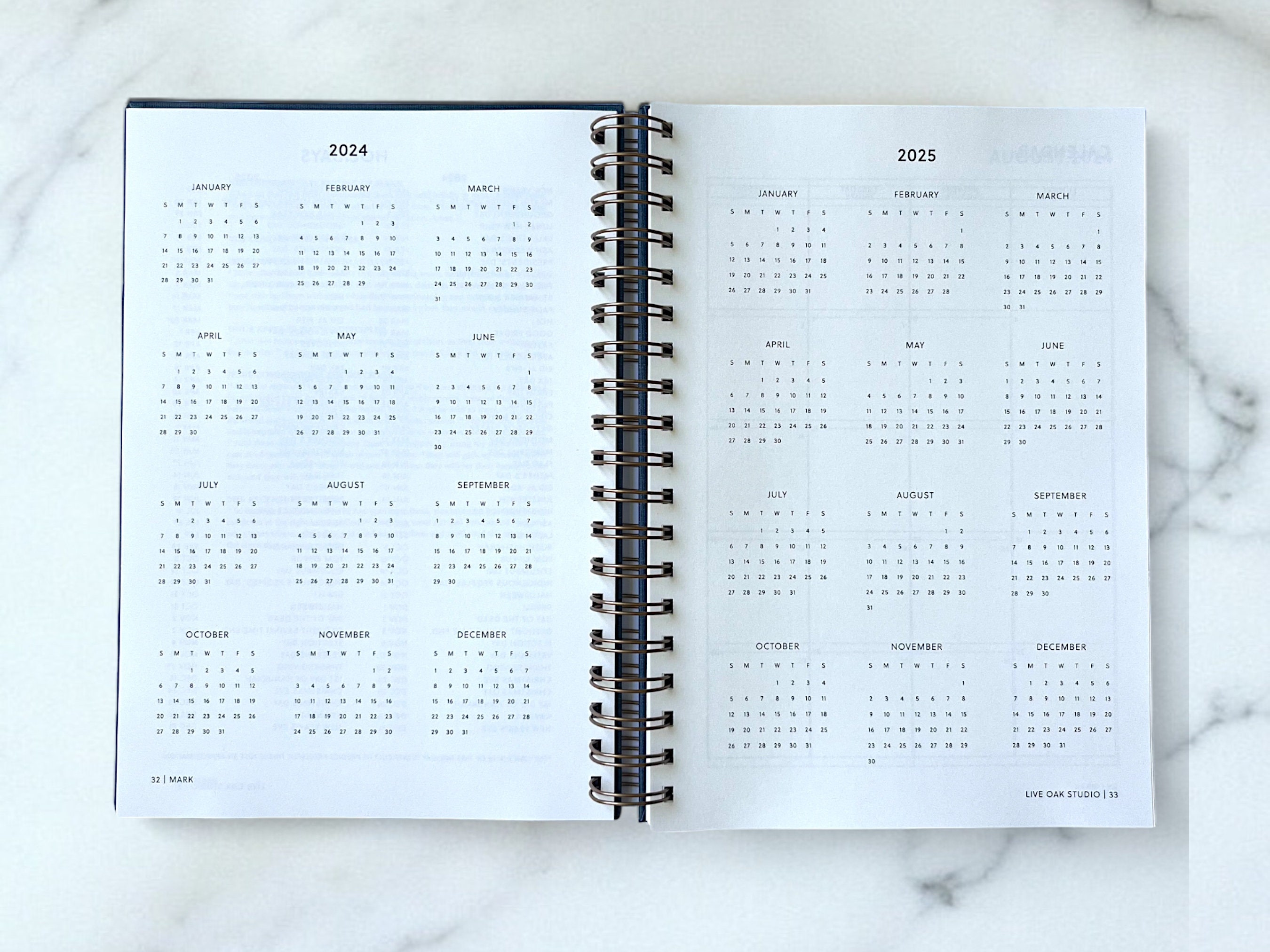 Christian Planner With Scripture 2025 Calendar | Weekly Planner for ...