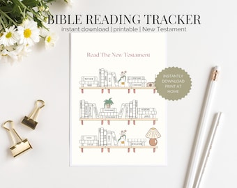 Old Testament Books of the Bible Reading Tracker Digital Download PDF ...