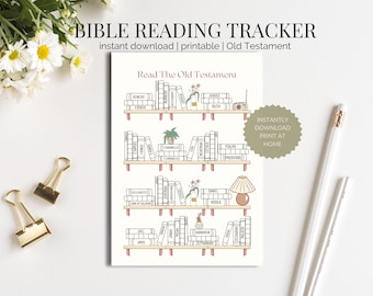 Bible Reading Tracker Digital Download PDF Books of the New Testament ...