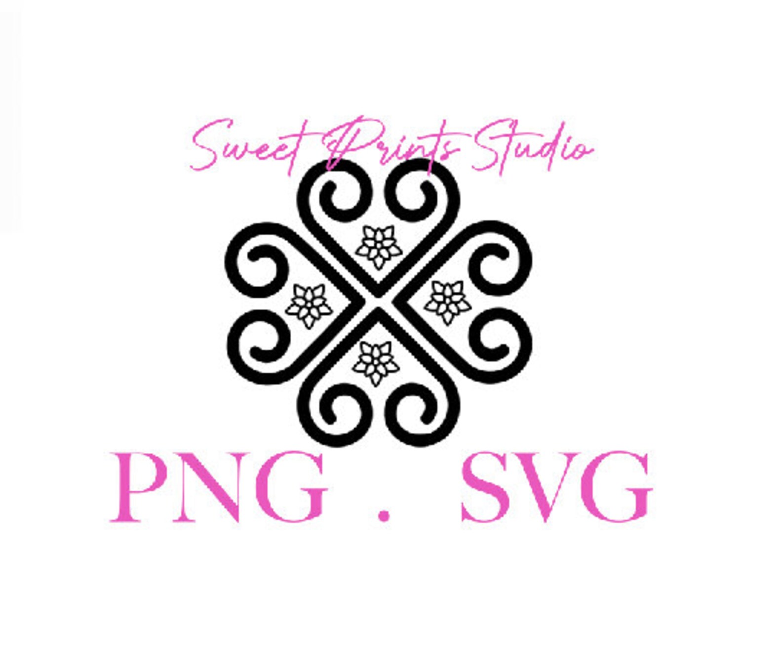 Hmong Heart Pattern PNG, SVG, Cricut, Cut File - Etsy