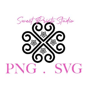 Hmong Heart Pattern PNG, SVG, Cricut, Cut File - Etsy