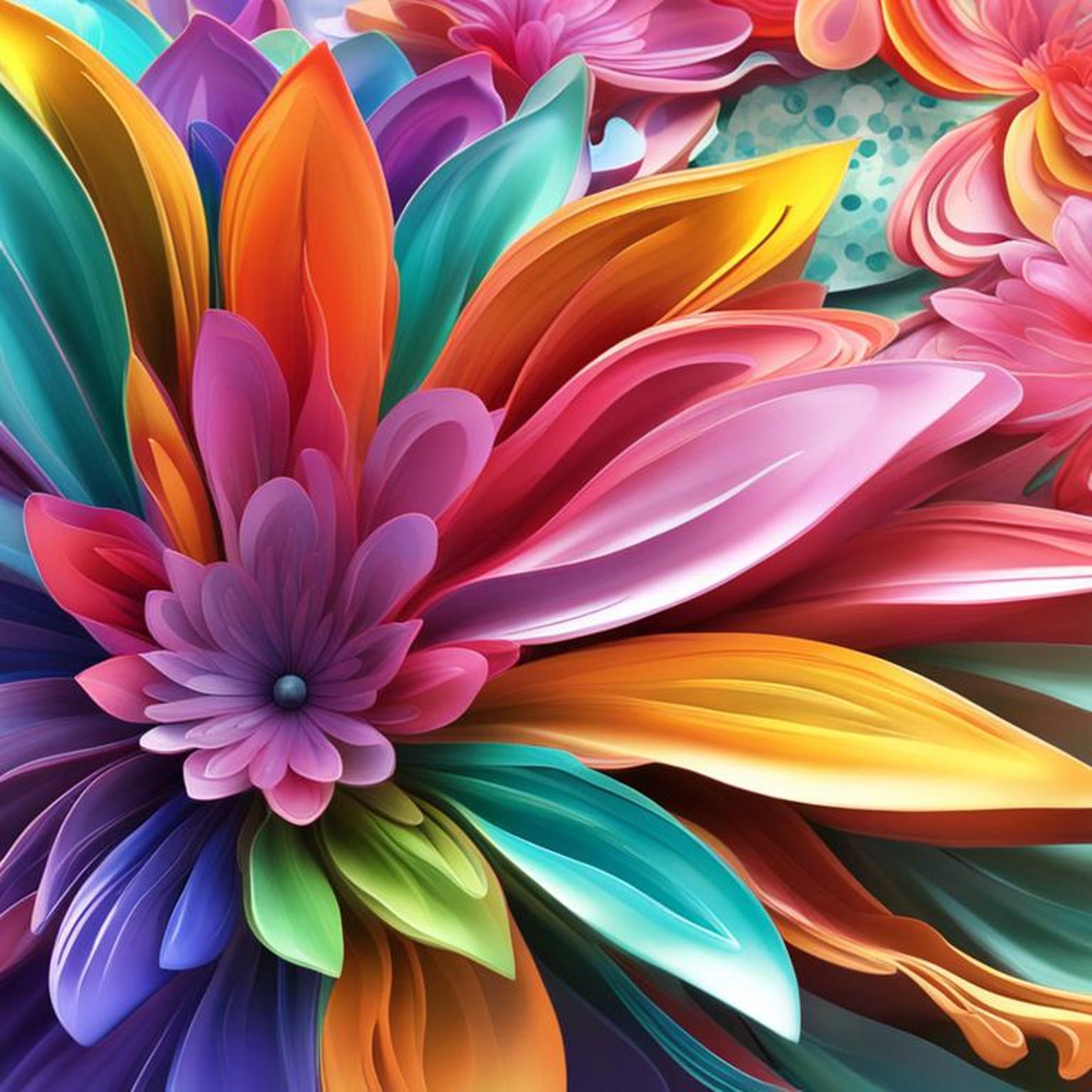 Floral Digital Art Bundle | Elegant Flower Illustrations | Perfect for ...