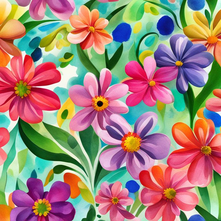 Floral Digital Art Bundle | Elegant Flower Illustrations | Perfect for ...