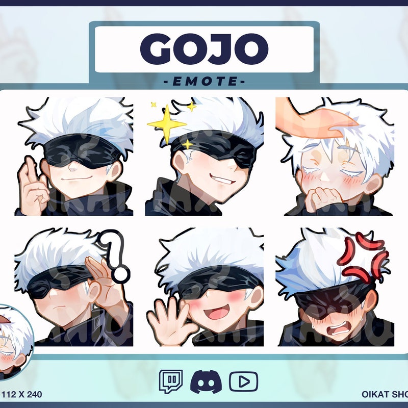 Gojo Satoru Chibi - Etsy