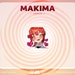 MAKIMA Cute & Kawaii 6 + 1 Emotes Set | Twitch, Youtube, Discord | CSM ...