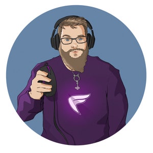 Twitch Profile Picture and Banner - Customized Drawing Portait for Your ...