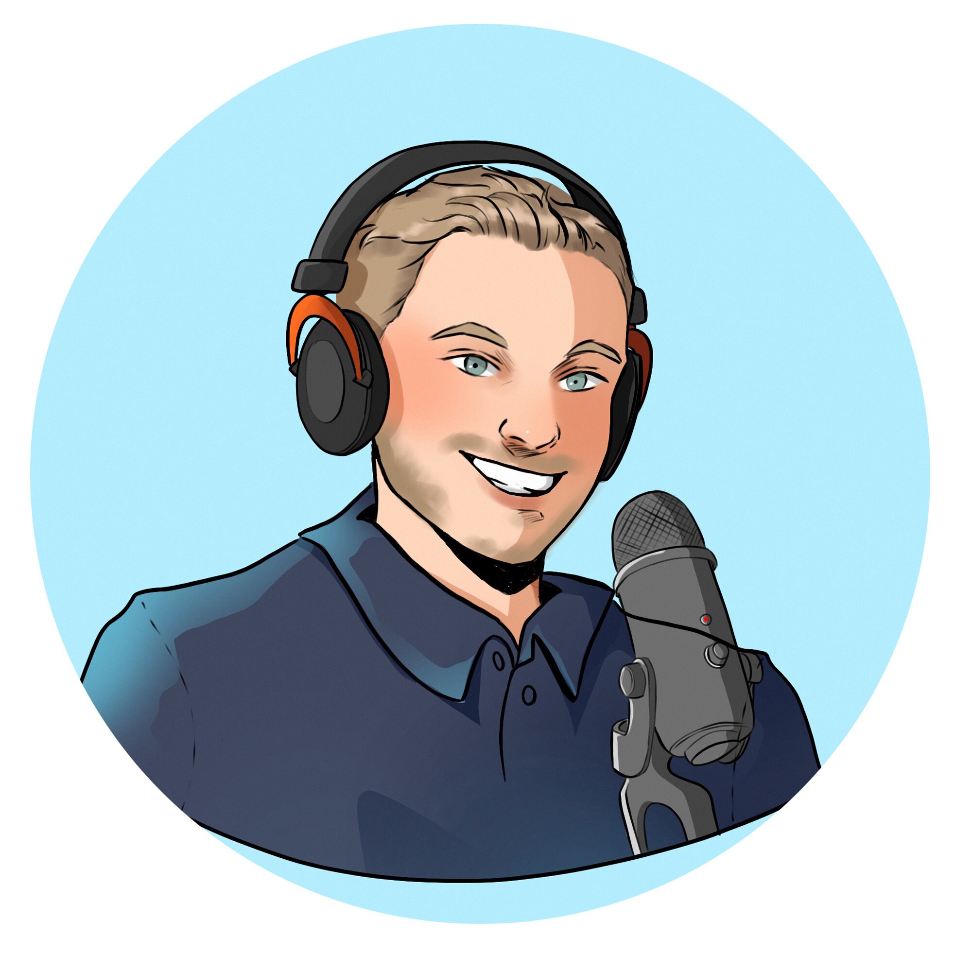 Commission Cartoon Twitch and Discord Profile Picture - Etsy