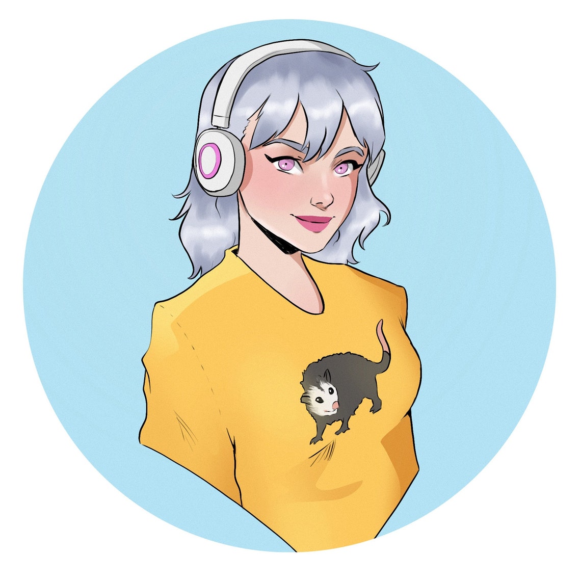 Commission Cartoon Twitch and Discord Profile Picture - Etsy