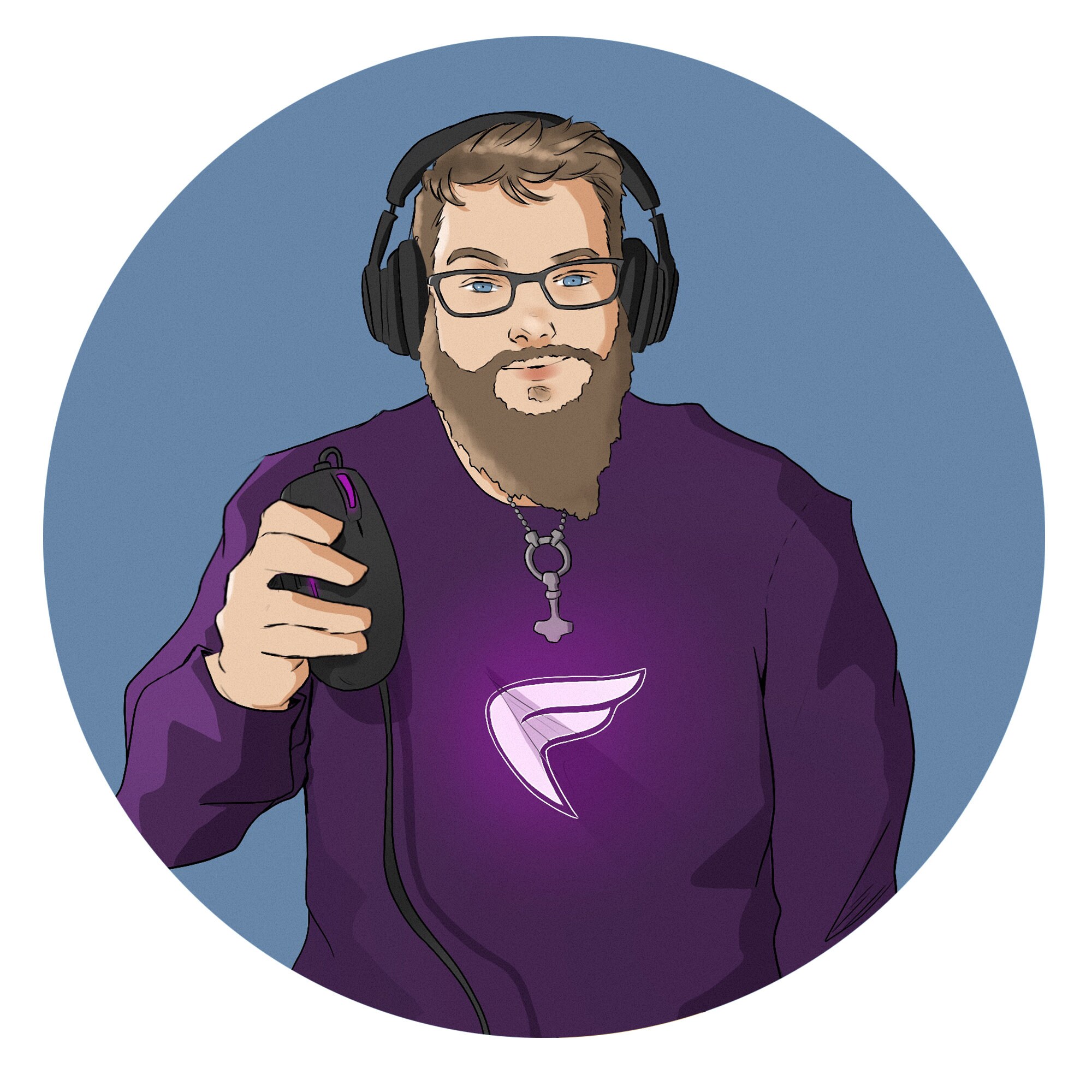 Custom Cartoon Profile Picture – Twitch, Discord Avatar (digital File ...